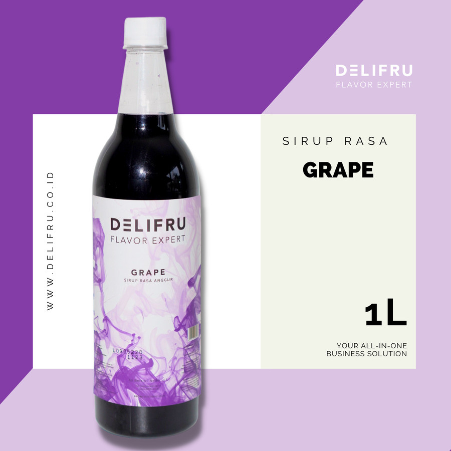 Jual DELIFRU SYRUP ALL FRUIT VARIAN 1L / SIRUP DELIFRU BUAH & MOJITO 1 ...