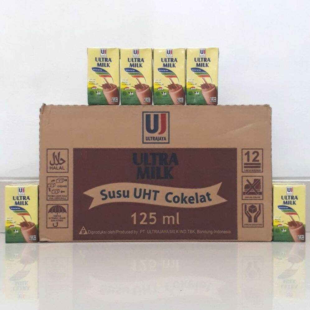 Jual ULTRA MILK SUSU UHT 125ml 1 Dus | Shopee Indonesia