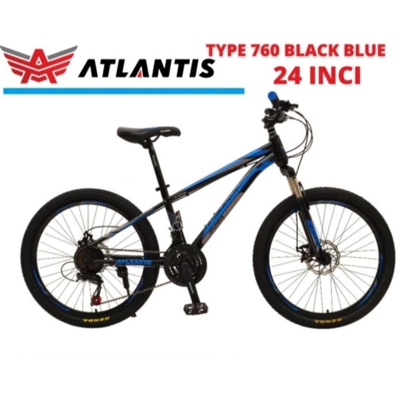 Jual Sepeda mtb 24 inchi atlantis at760-kn biru hitam 7 speed sepeda ...