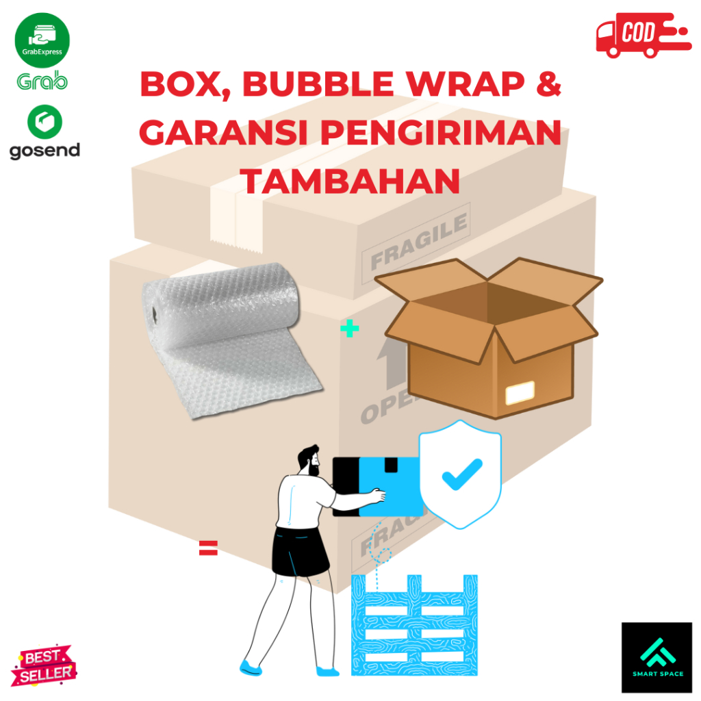 Jual [SPCE] Dus Packing/Box Packing Tambahan, Extra Bubble Wrap Dan ...