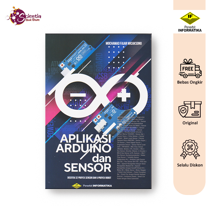 Jual Buku Aplikasi Arduino dan Sensor - Penerbit Informatika, Fajar Wicaksono | Shopee Indonesia