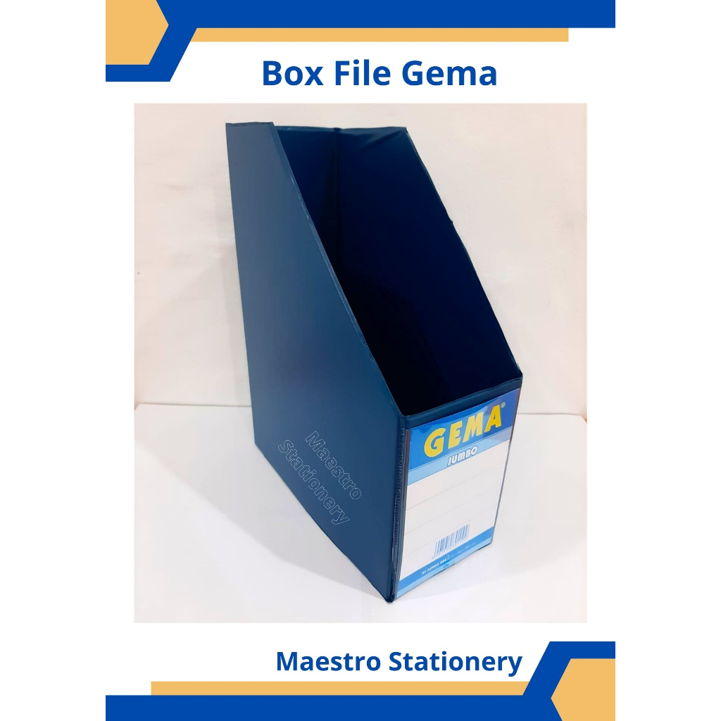 Jual Box file Gema Jumbo 11 cm pvc / Tempat Penyimpanan Kotak Kertas File | Shopee Indonesia