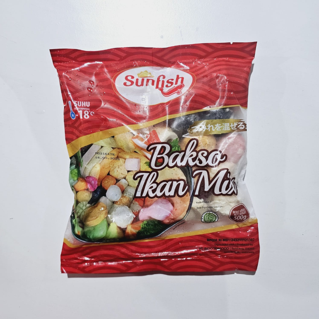 Jual SUNFISH baso ikan mix 500gr | Shopee Indonesia