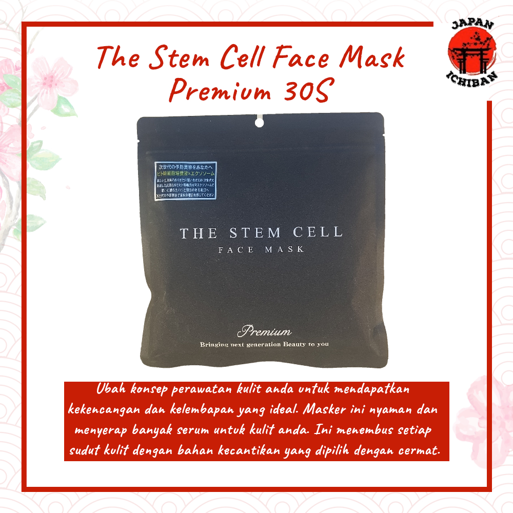 Jual READY STOK!! The Stem Cell Face Mask 30S - Bisho Akari Face Mask ...