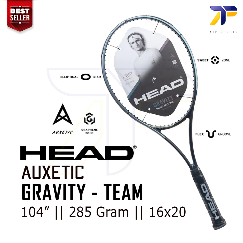 Jual Raket Tenis Tennis Racket HEAD Graphene Auxetic Gravity TEAM 285 ...