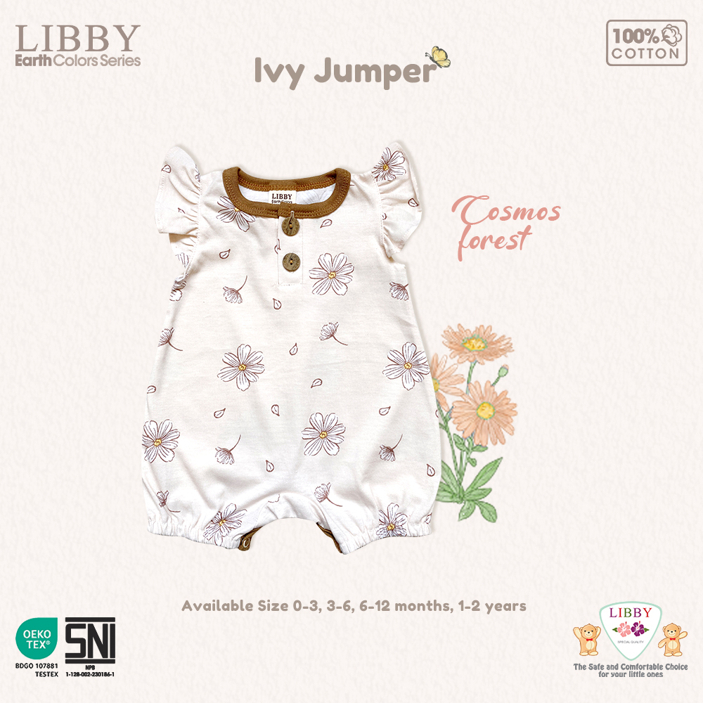 Jual Libby Ivy Romper Ruffle 0-2 Tahun Puffy Jumper Cotton Earth Color ... Jual Libby Ivy Romper Ruffle 0-2 Tahun Puffy Jumper Cotton Earth Color ...