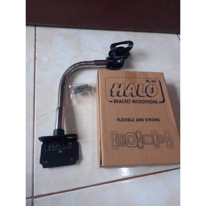 Jual Stand Mic Tempel Dinding panjang 40 cm plus Holder Mic dan ada ...