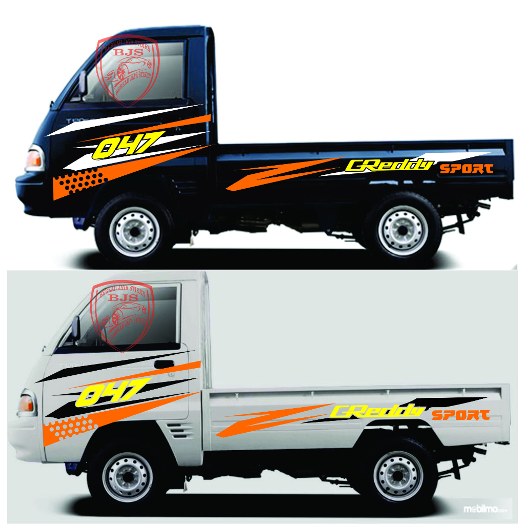 Jual STIKER MOBIL CARRY FUTURA STICKER PICK UP GRANMAX STRIPING FULL ...