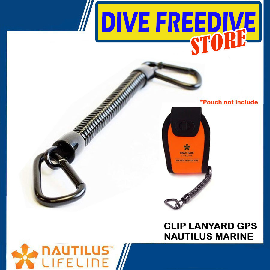 Jual Clip Lanyard GPS Nautilus Lifeline Marine Rescue Scuba Safety ...