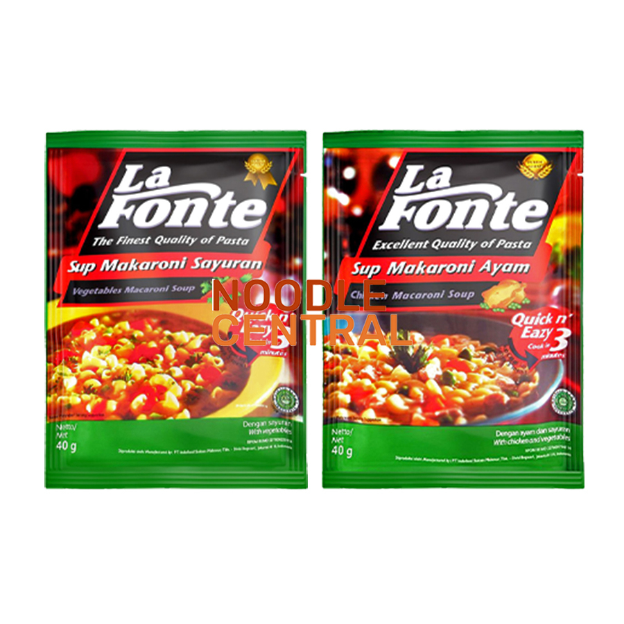 Jual Lafonte - SUP Makaroni Instant / Macaroni Instant | Shopee Indonesia