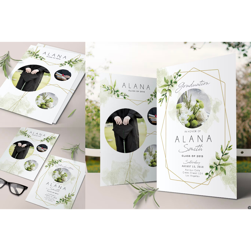 Jual Undangan pernikahan / graduation Template | Shopee Indonesia
