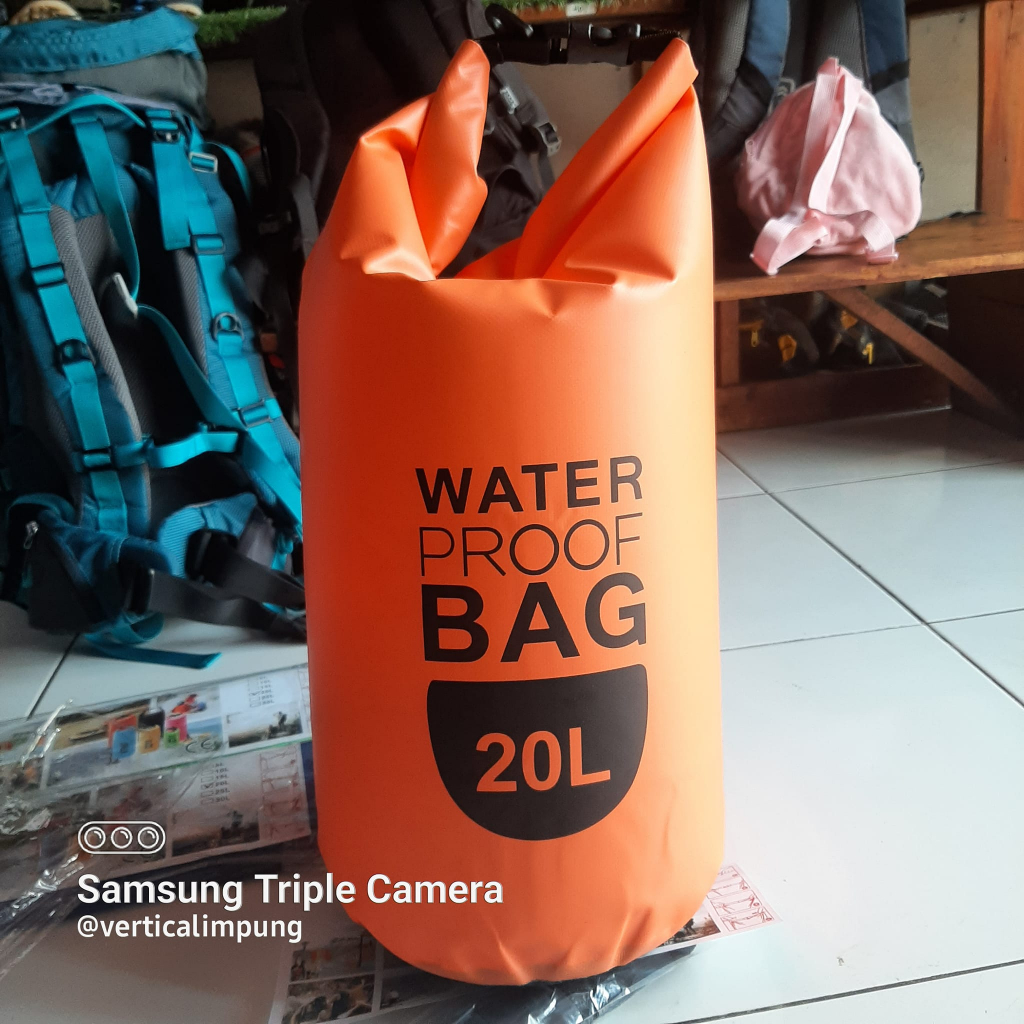 Jual Dry bag/waterproof bag Kapasitas 20L | Shopee Indonesia
