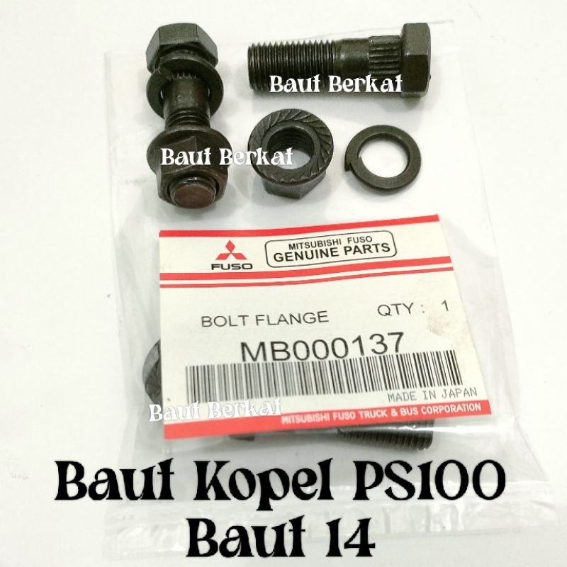 Jual Baut kopel PS 100 baut kopel ps100 / bolt flange / MB000137 ...