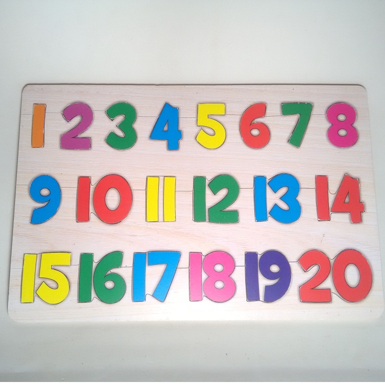 Jual Puzzle Seri Angka 1-20 | Shopee Indonesia