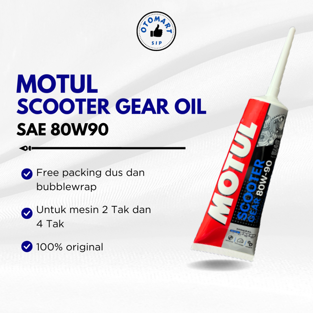 Jual Oli Gardan Motul Scooter Gear Oil 80W90 120ml | Shopee Indonesia