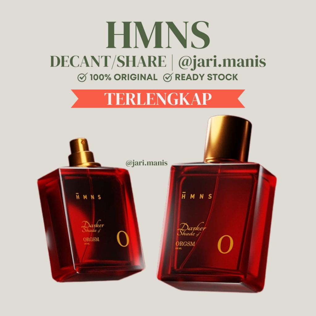 Jual decant share - HMNS Darker Shade of Orgsm Unrosed Addict EoS alpha ...