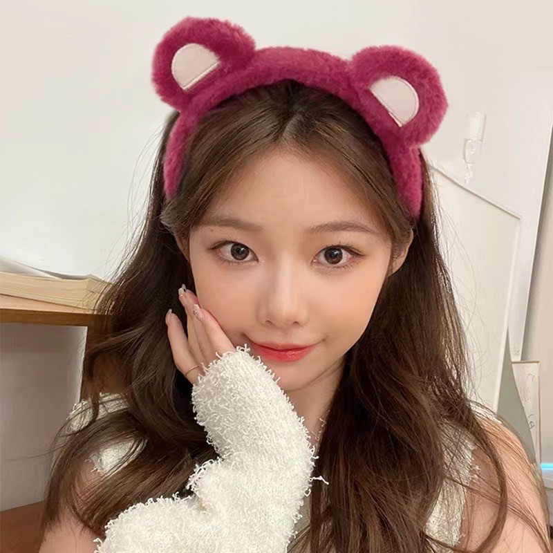 Jual BANDO LOTSO KOREAN FLUFFY HEADBAND / BANDO BULU TELINGA BEAR ...
