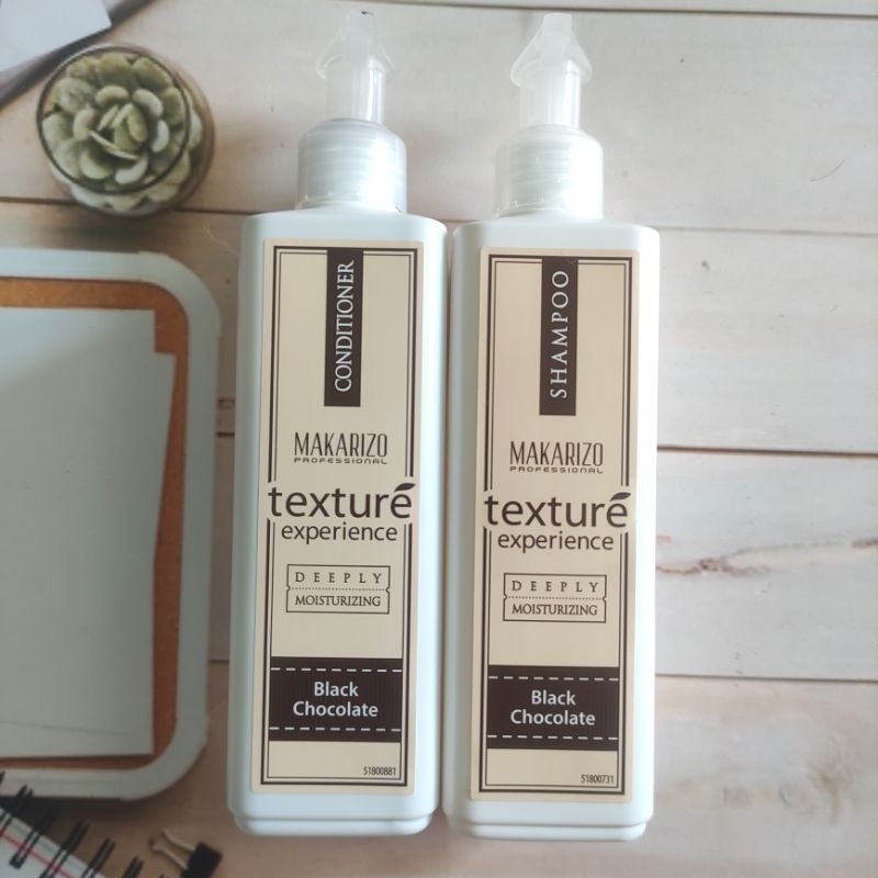 Jual Makarizo Professional Texture Experience Shampoo Black Chocolate ...