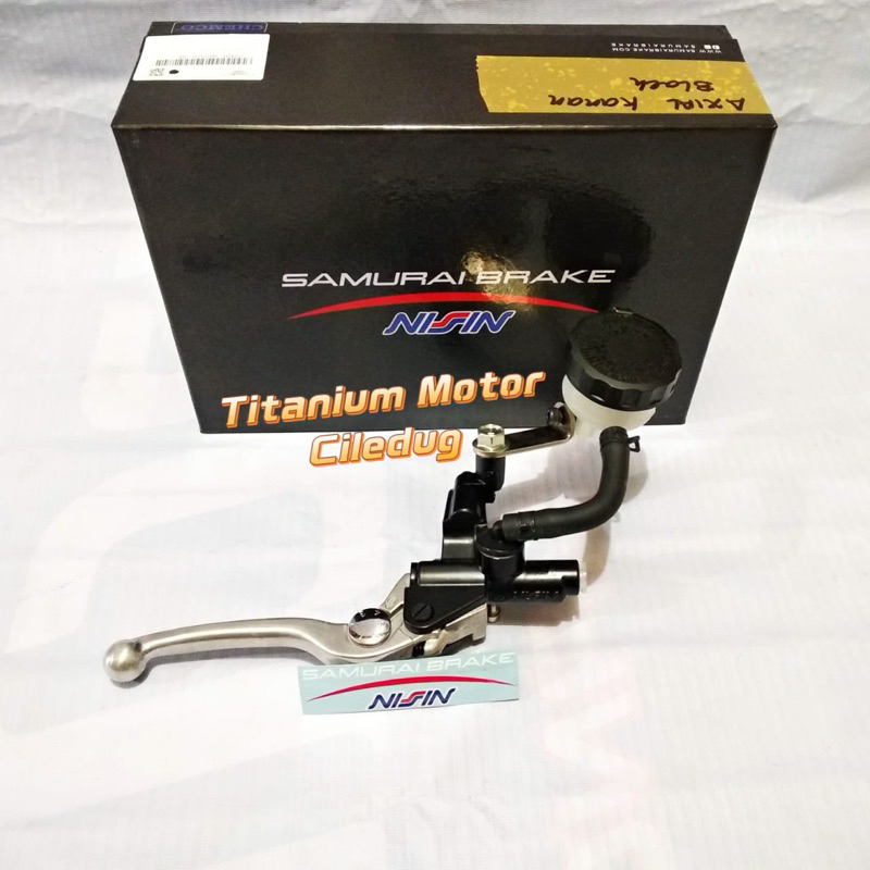 Jual MASTER REM NISSIN SAMURAI AXIAL KANAN UNIVERSAL | Shopee Indonesia