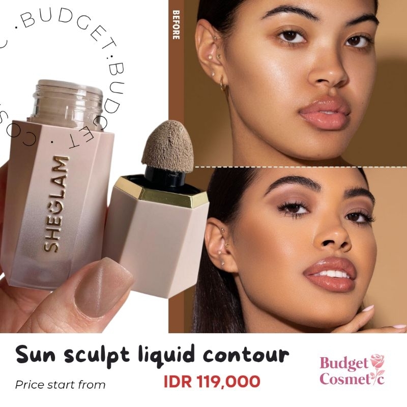 Jual contour [READY] SHEGLAM SUN SCULPT LIQUID CONTOUR DUPE ELF HALO ...