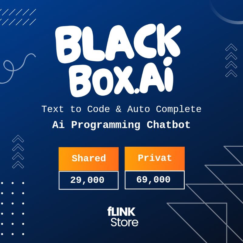 Jual BLACKBOX AI PROGRAMMING TEXT TO CODE | Shopee Indonesia