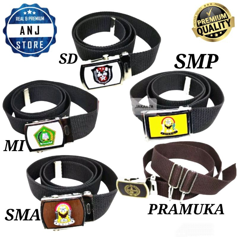 Jual Gesper anak sekolah, ikat pinggang sekolah sd, smp, sma pramuka ...