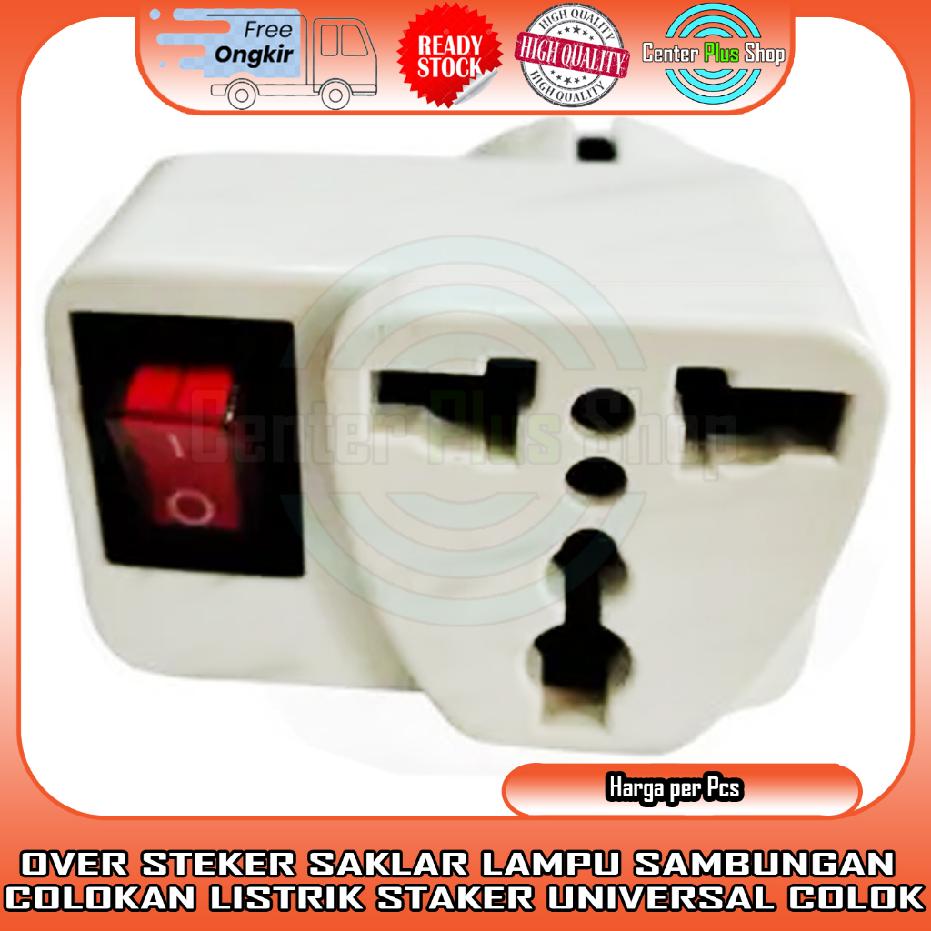 Jual OVER STEKER PLUS SAKLAR LAMPU SETEKER SERBAGUNA OVERSTEKER ...