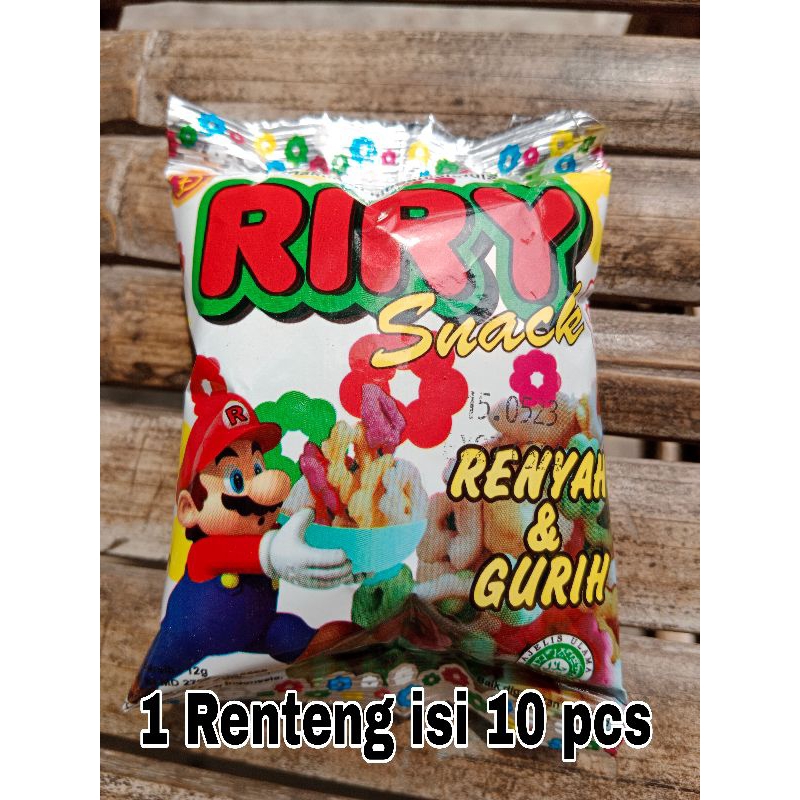 Jual Snack Riri 1 Renteng Isi 10 pcs | Shopee Indonesia