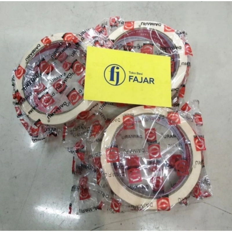 Jual Isolasi lakban selasiban kertas Daimaru 1 inch 25 mm | Shopee ...