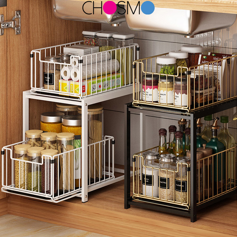 Jual Rak Dapur Bawah Wastafel Kitchen Rack Rak Kabinet Lemari Dapur ...