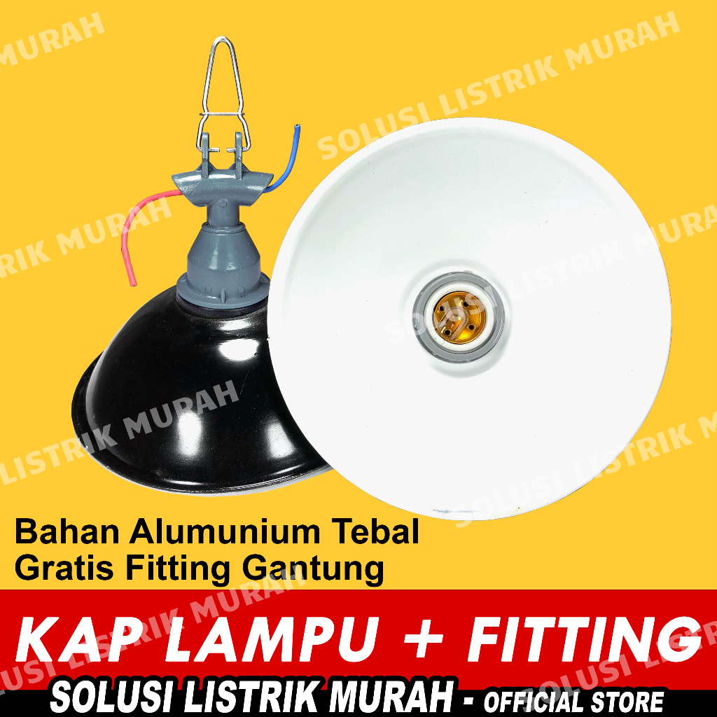 Jual Kap Lampu Jalan 20 CM + Fitting Gantung WD E-27 Kap Lampu Gantung Hijau Hitam | Shopee ...