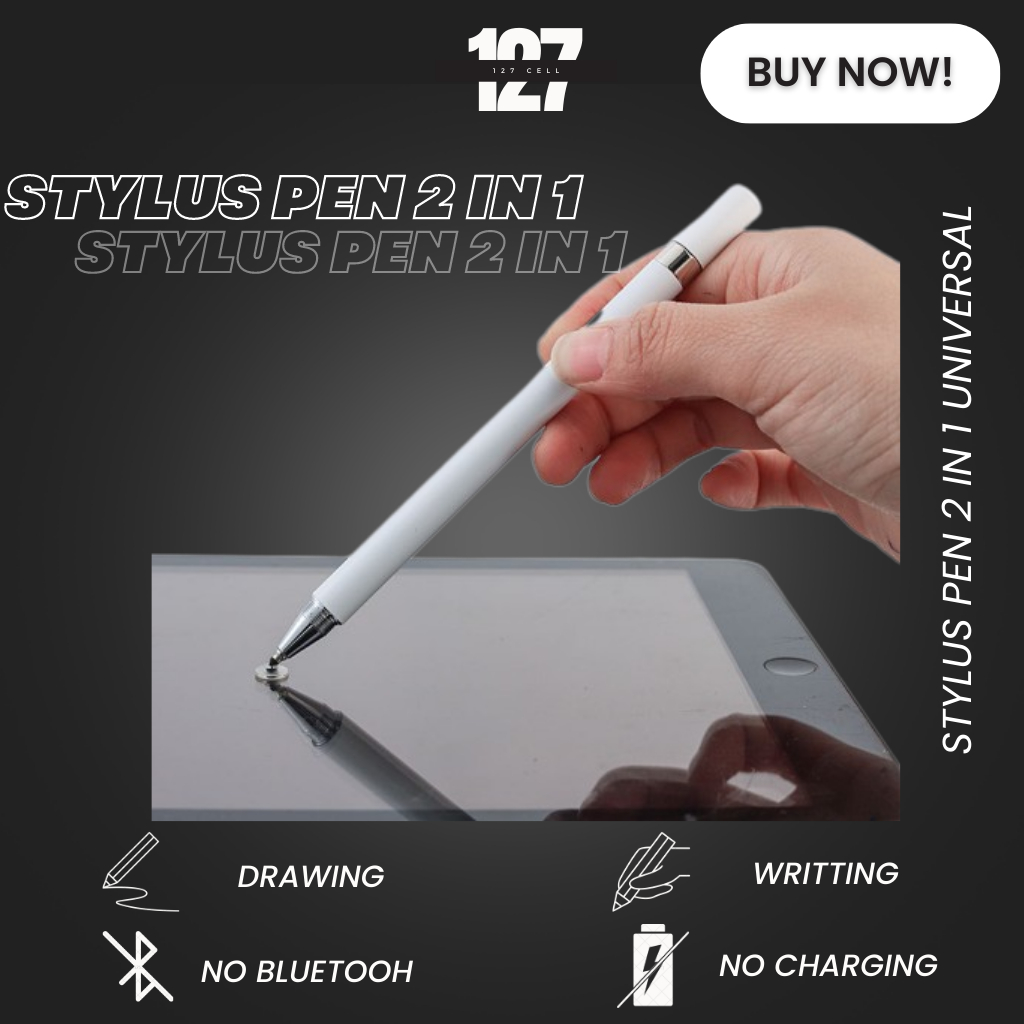 Jual Stylus Pen 2 in 1 Menggambar Melukis Menulis Desain Grafis ...