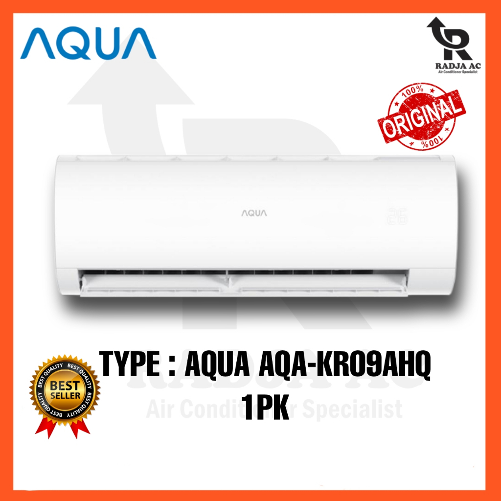 Jual AC AQUA AQA-KR9AHQ/STANDARD (UNIT INDOOR & OUTDOOR) | Shopee Indonesia