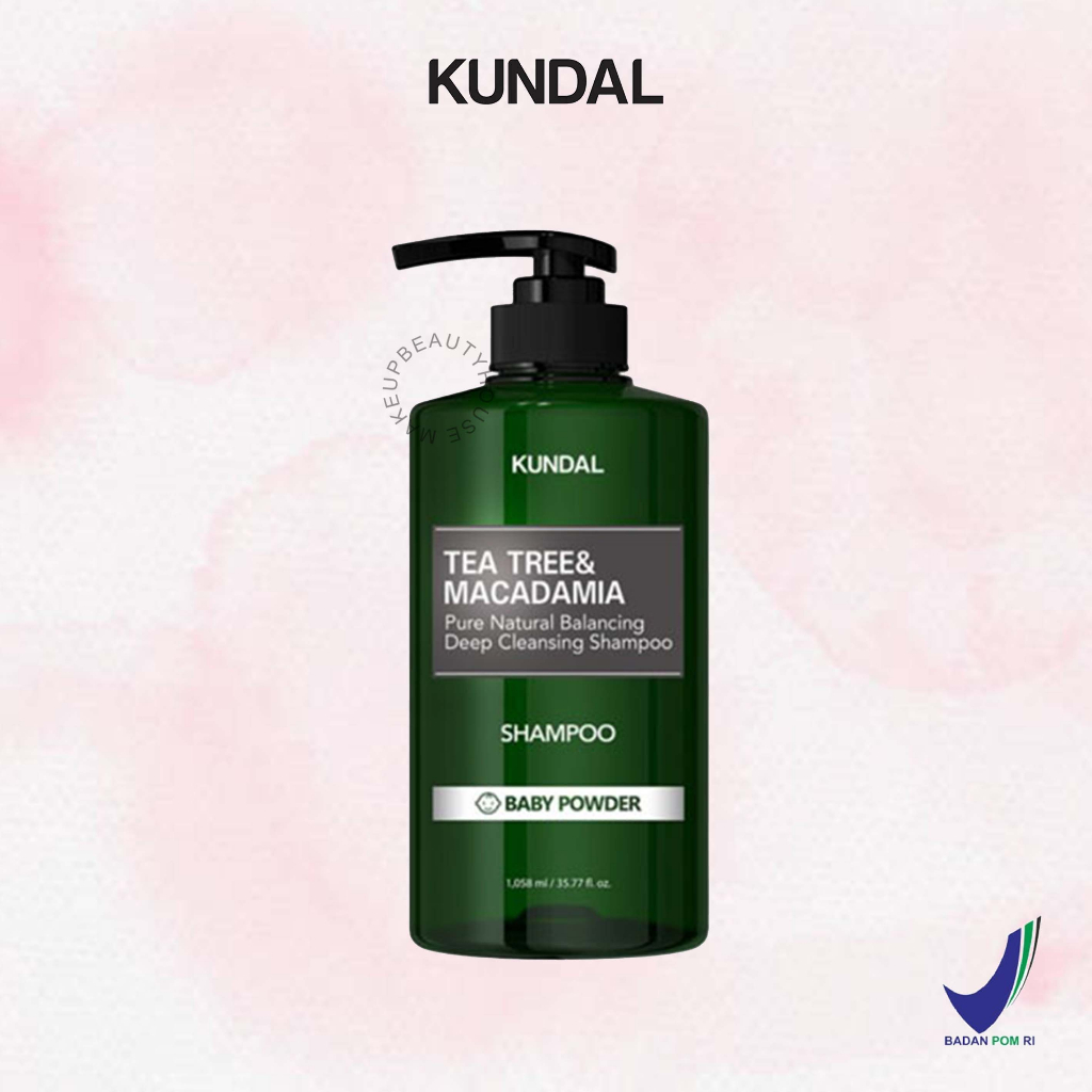 Jual KUNDAL Tea Tree Deep Cleansing Shampoo 500ml - White Musk | Baby ...