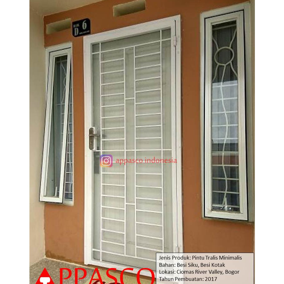 Jual Pintu Teralis Minimalis Besi Siku di Bogor | Shopee Indonesia