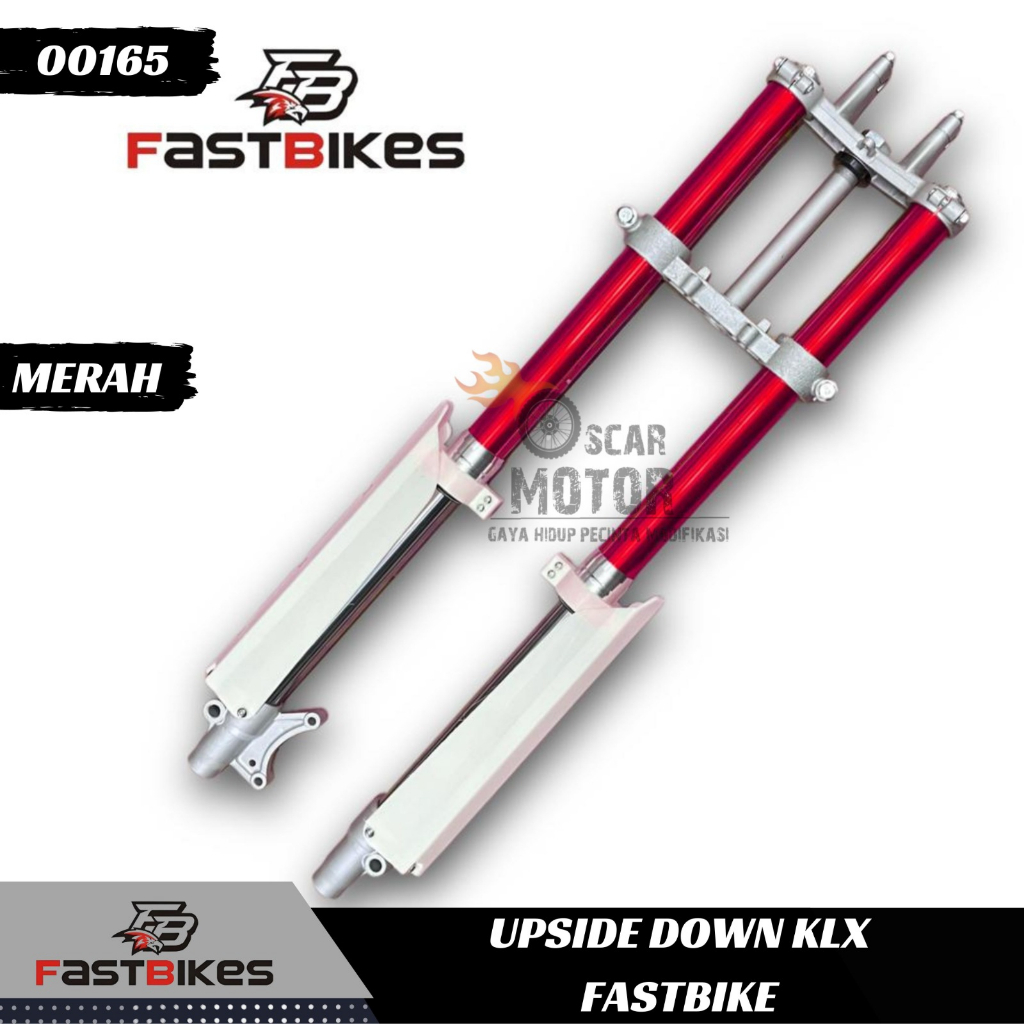Jual USD Shock Assy Ukuran L Klx Dtracker Fastbikes Full Cnc UpSide Down 00165 | Shopee Indonesia