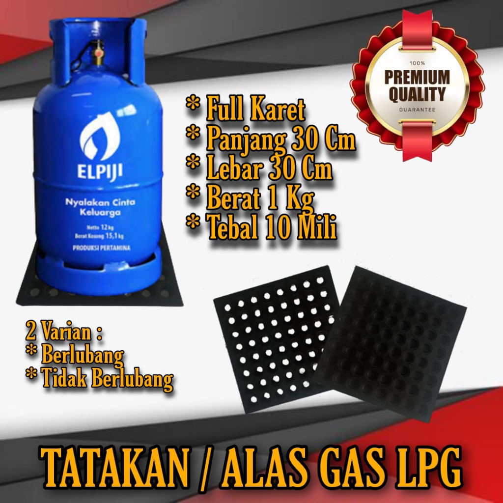 Jual ALAS TABUNG GAS 30CM X 30CM FULL KARET | Shopee Indonesia