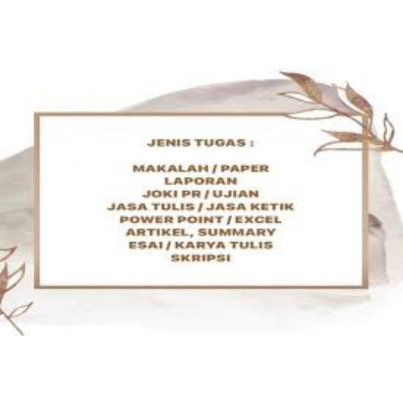 Jual Jasa pembuatan makalah, jasa pengetikan file, jasa pengerjaan soal ... Jual Jasa pembuatan makalah, jasa pengetikan file, jasa pengerjaan soal ...