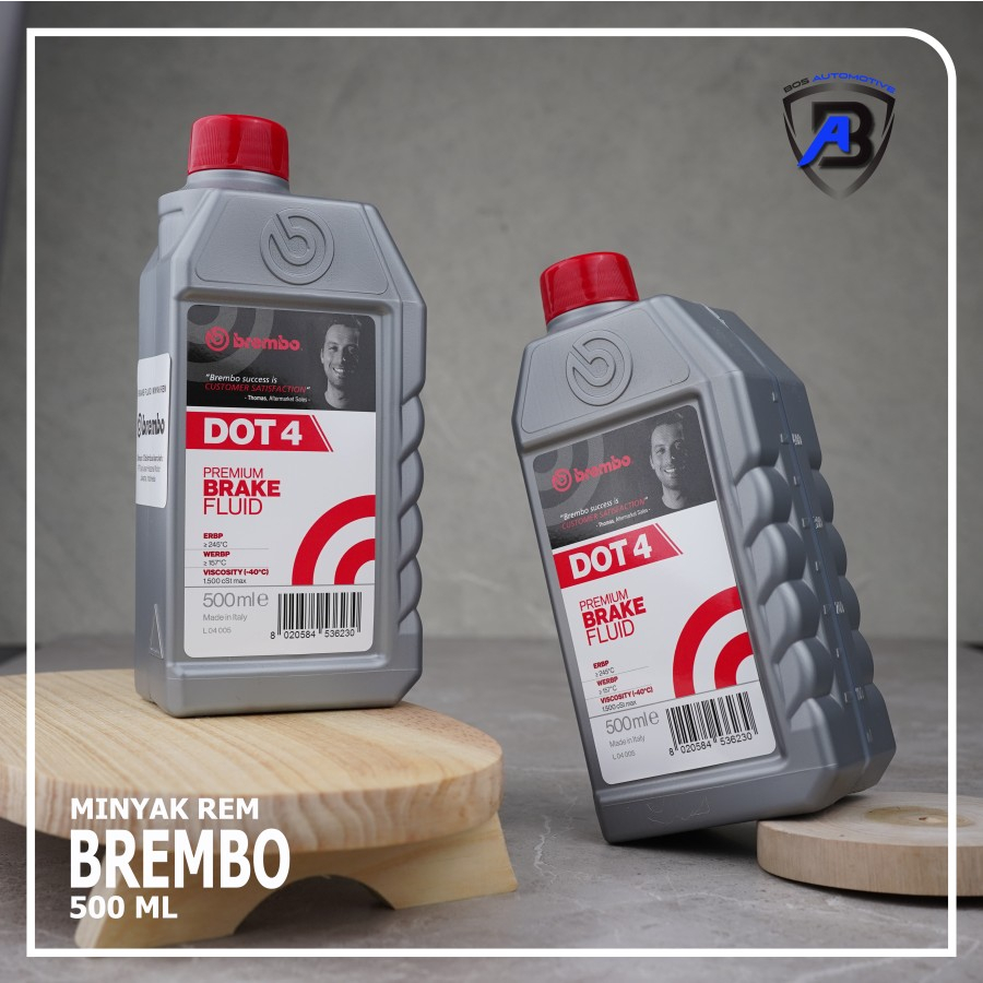 Jual Brake Fluid DOT 4 500 ML BREMBO Original - Minyak Rem - Oli Rem ...