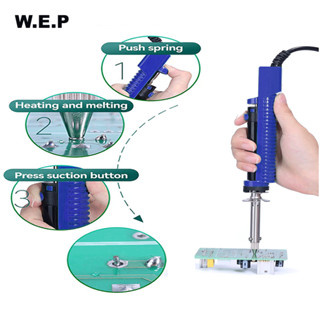 Jual WEP 929D-V Tin Sucker Electric Desoldering Iron Solder Sucker Desolder | Shopee Indonesia