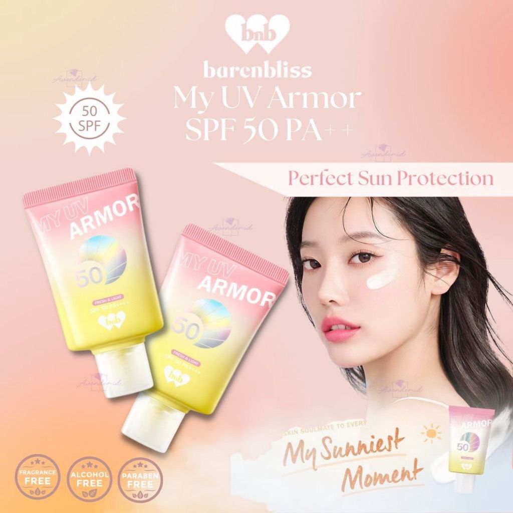 Jual BNB barenbliss My UV Armor SPF 50 PA++++ - Face Sunscreen gel Moisturizer | Shopee Indonesia