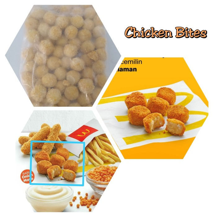 Jual Chicken Bites MCD 1kg M*D Premium Nugget Resto Frozen Food ...