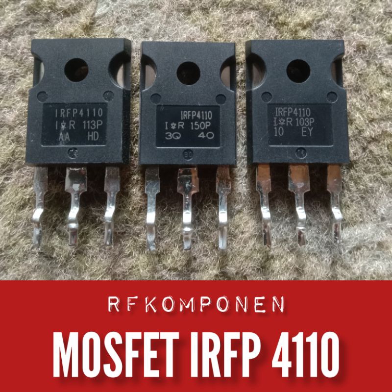 Jual MOSFET IRFP4110 ( 180A 100V ) | Shopee Indonesia