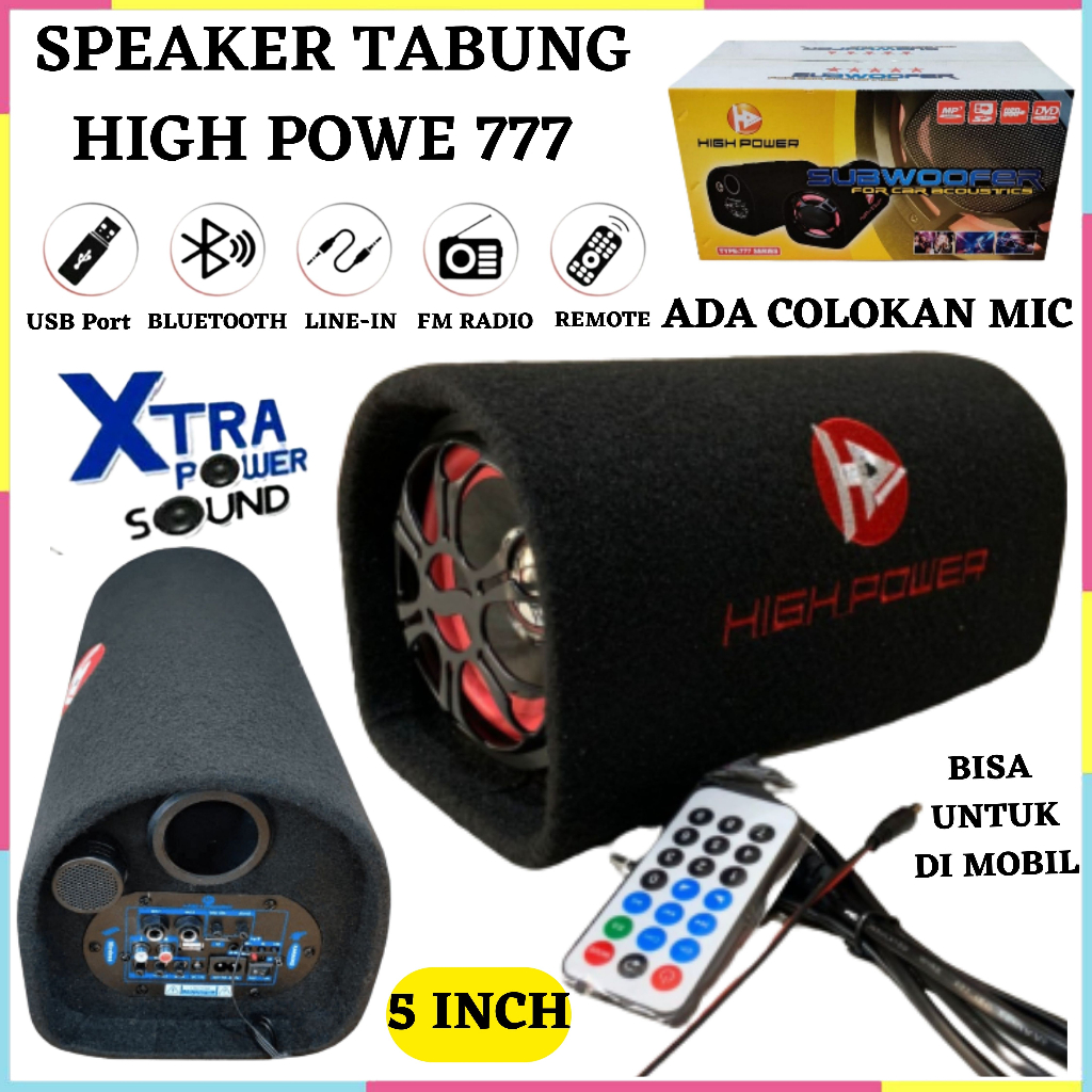Jual Speaker AKTIF/Speaker Tabung High Power 777 Bluetooth Radio ... Jual Speaker AKTIF/Speaker Tabung High Power 777 Bluetooth Radio ...