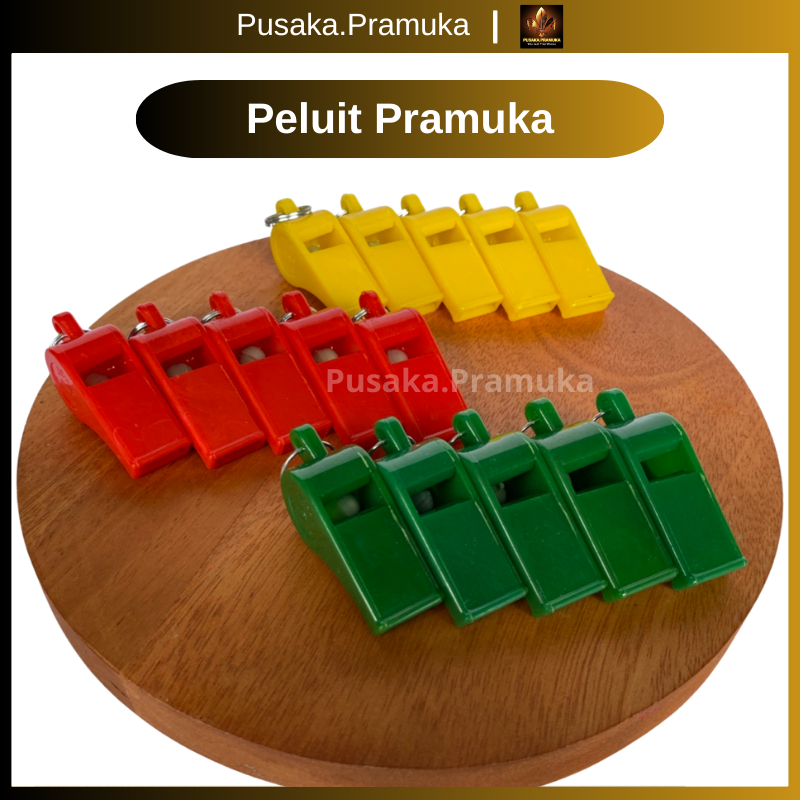 Jual Peluit Pluit Pramuka SIaga Penggalang Penegak atau Untuk SD SMP ...