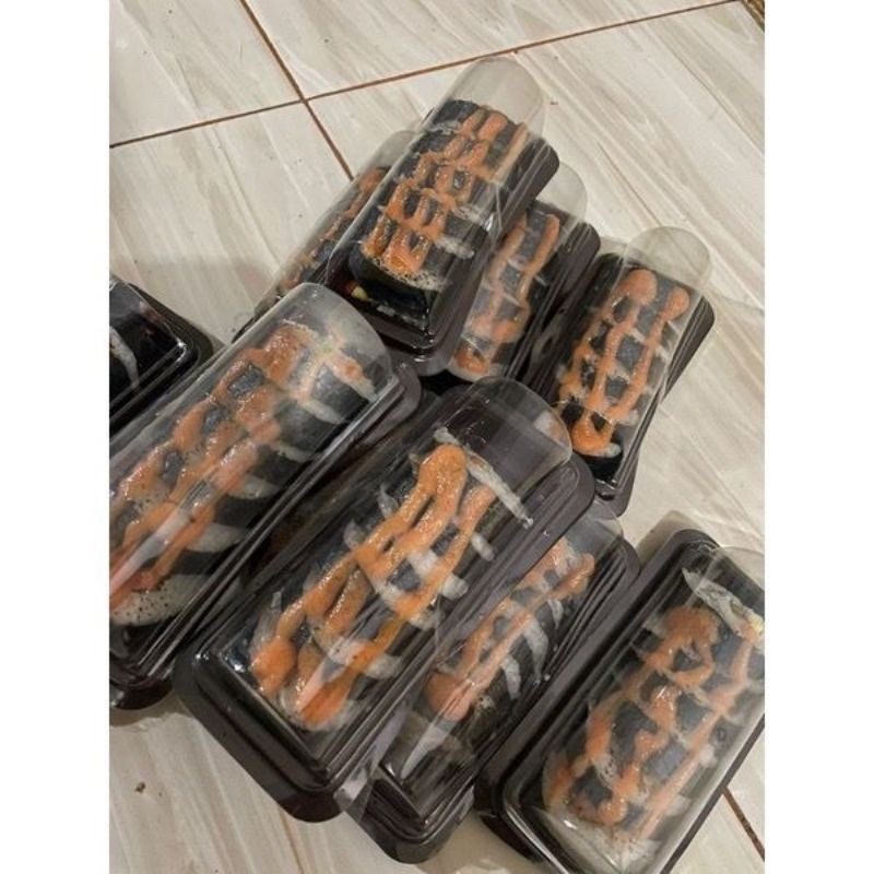 Jual (ISI 20) Mika Bolu Gulung Mini / Tray Sushi Kecil BGL K13 | Shopee ...