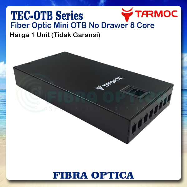 Jual Tarmoc Fiber Optic mini OTB 8 Core SC | Roset FO Besi 8C Kosongan ...