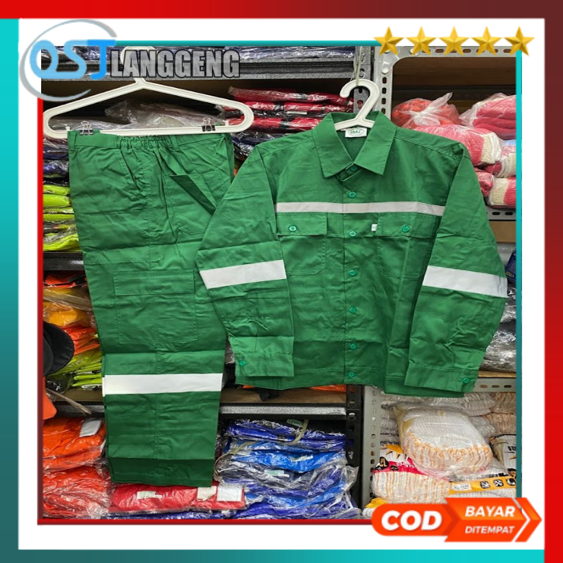 Jual Wearpack Setelan Safety Baju Celana Proyek Imj - Baju Imj Setalan ...
