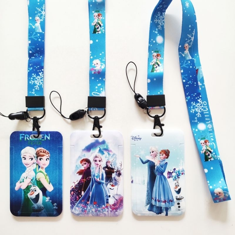 Jual ID Card Holder Name Tag Lanyard / Kalung Wadah Kartu Identitas ...