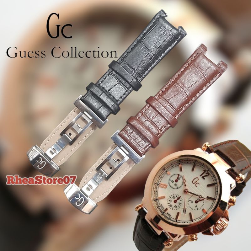 Jual Strap/Tali Jam Tangan kulit GC tali Jam kulit GUESS COLECTION ...